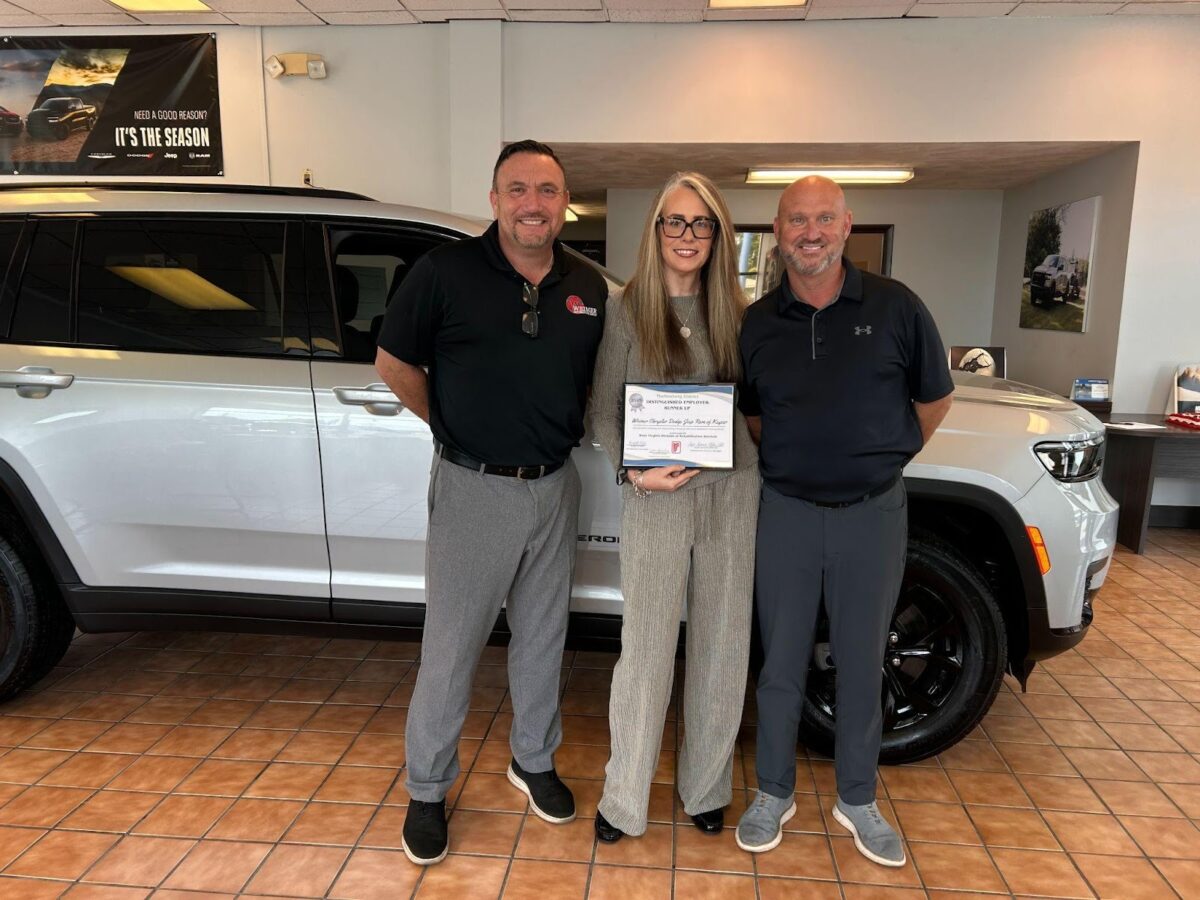 Weimer Chrysler Dodge Jeep Ram of Keyser Named Runner-Up Employer Award ...